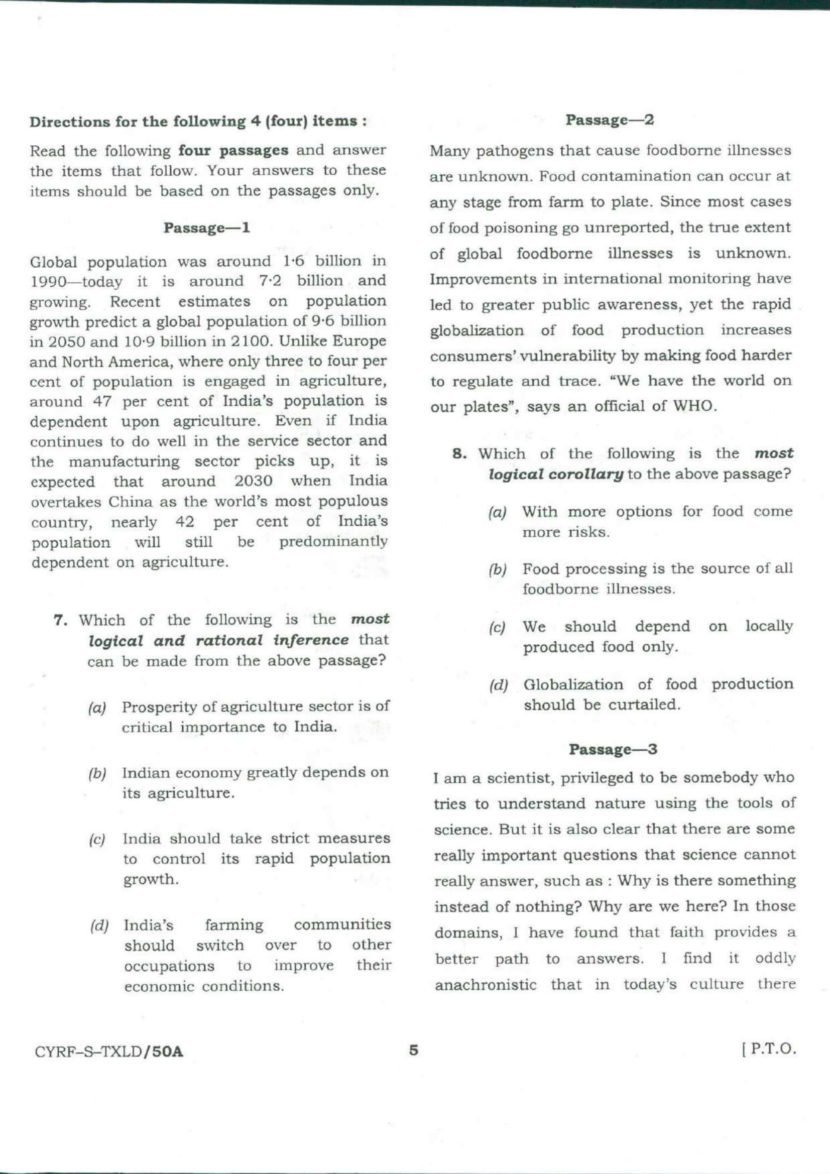 IAS Preliminary Question Papers General Studies 2 2018 - UPSC Civil ...