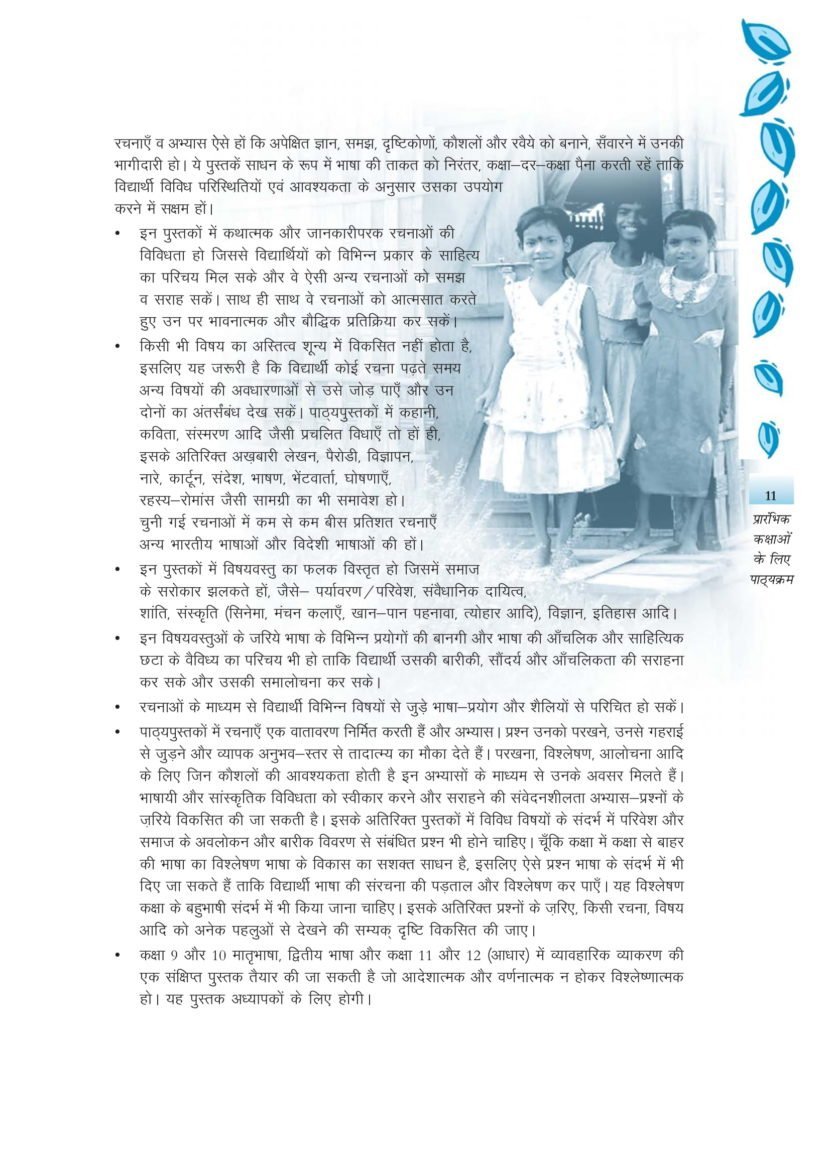 New NCERT CBSE Syllabus For Hindi Class 1, 2, 3, 4, 5