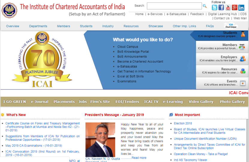 ICAI | CA | NCERT Books, Solutions, CBSE Online, Guide, Syllabus ...