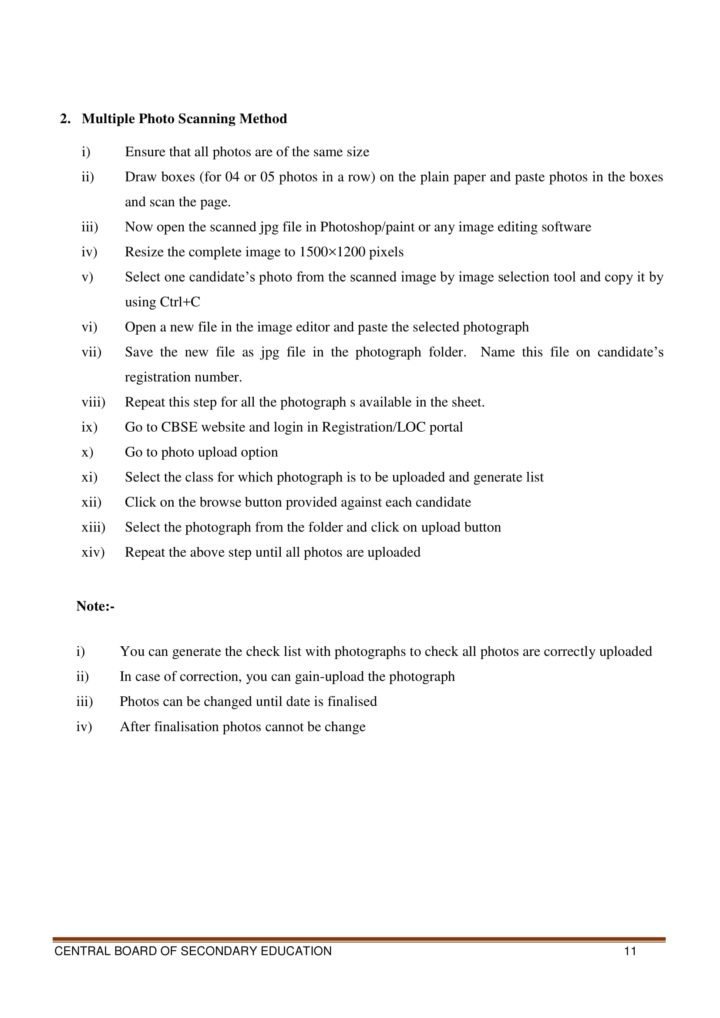 CBSE Board Registration for Class 10, 12 2020 - Online LOC 2019 - 2020 ...