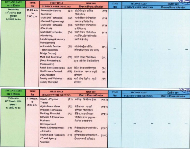 Maharashtra Board Time Table 2020, MSBSHSE Maha Board SSC, HSC Date Sheet