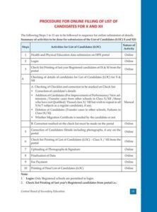 CBSE LOC, Board Exam Online Registration Class 9, 10, 11, 12 Session ...