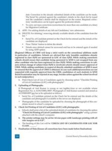 CBSE LOC, Board Exam Online Registration Class 9, 10, 11, 12 Session ...